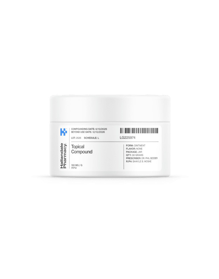 Custom Compound Ointment Custom Strengths - Hallandale Pharmacy