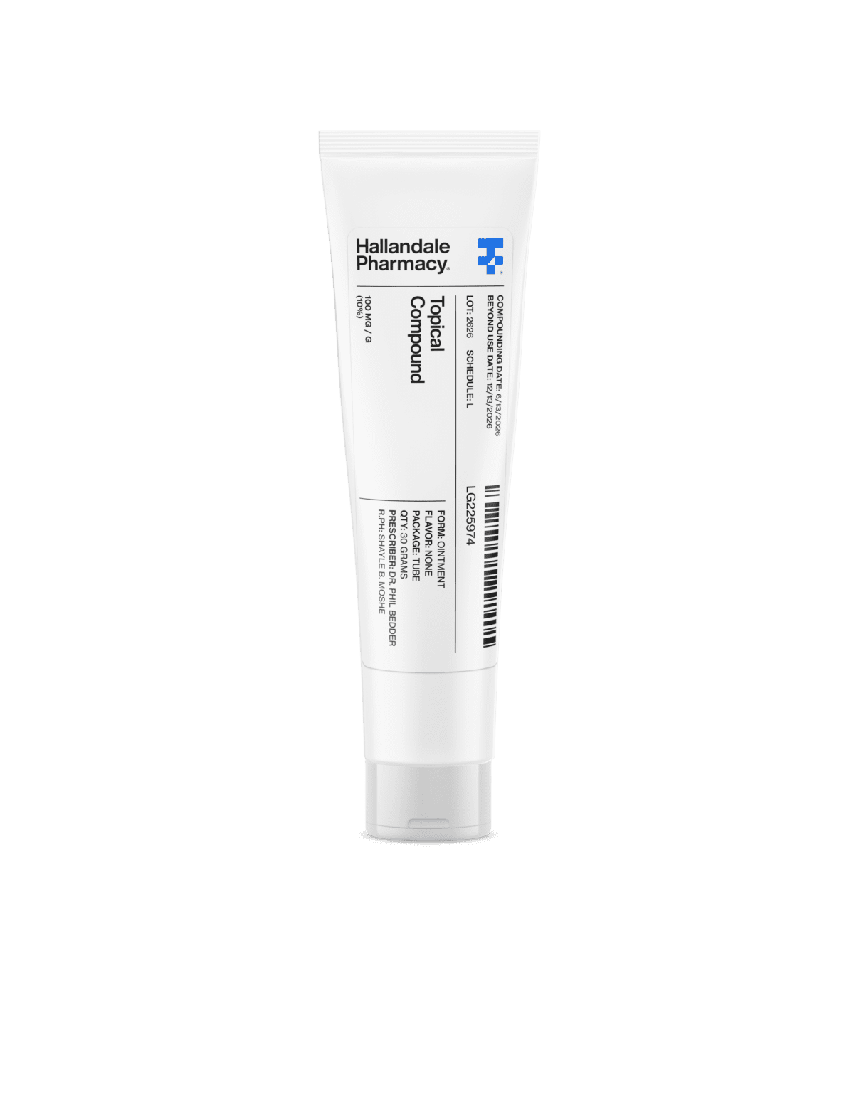 Benzocaine / Lidocaine / Tetracaine Cream 20%/8%/4% - Hallandale Pharmacy